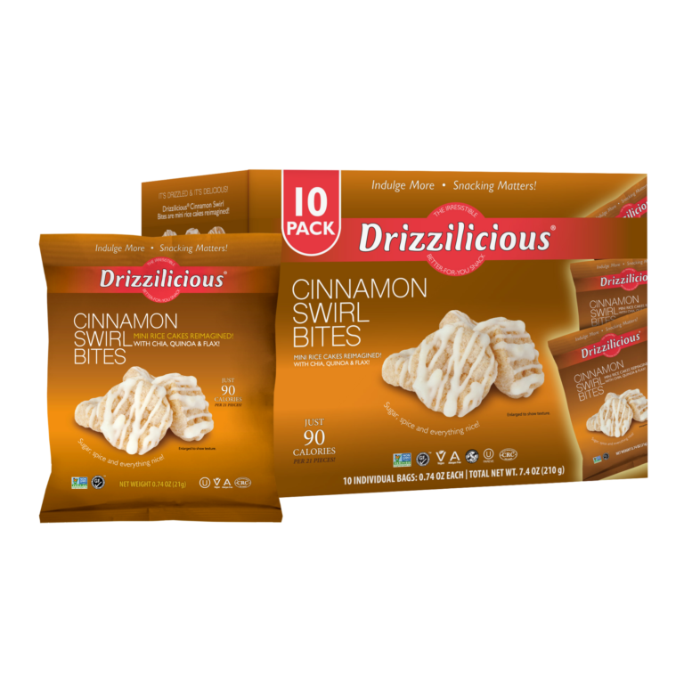 Buy Online Drizzilicious, Cinnamon Swirl Bites, Family Pack -The ...