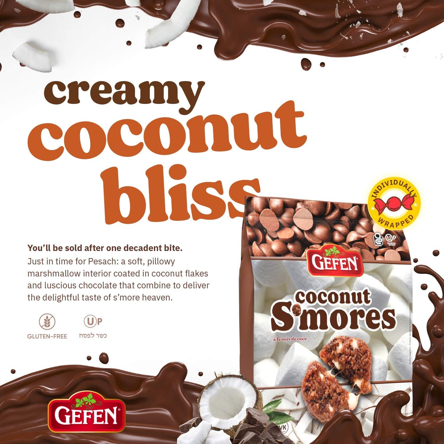 Buy Online Gefen, Coconut S'mores - The Natural Food Store