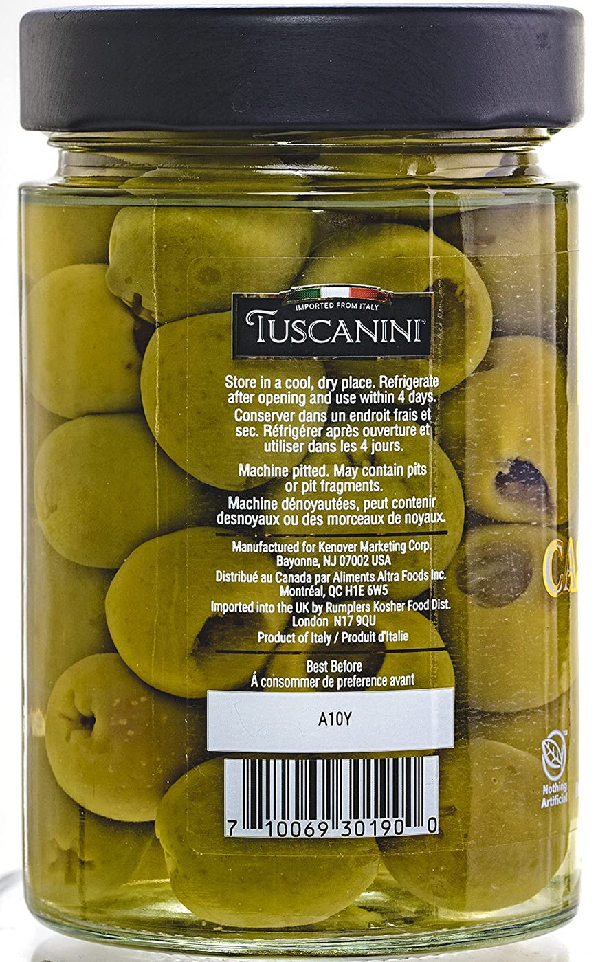 Tuscanini, Jar, Olives, Green Castelvetrano Pitted